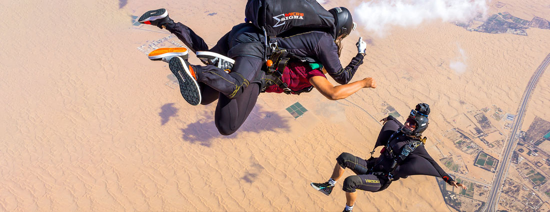 Skydive Dubai Desert Dropzone - Aantourism